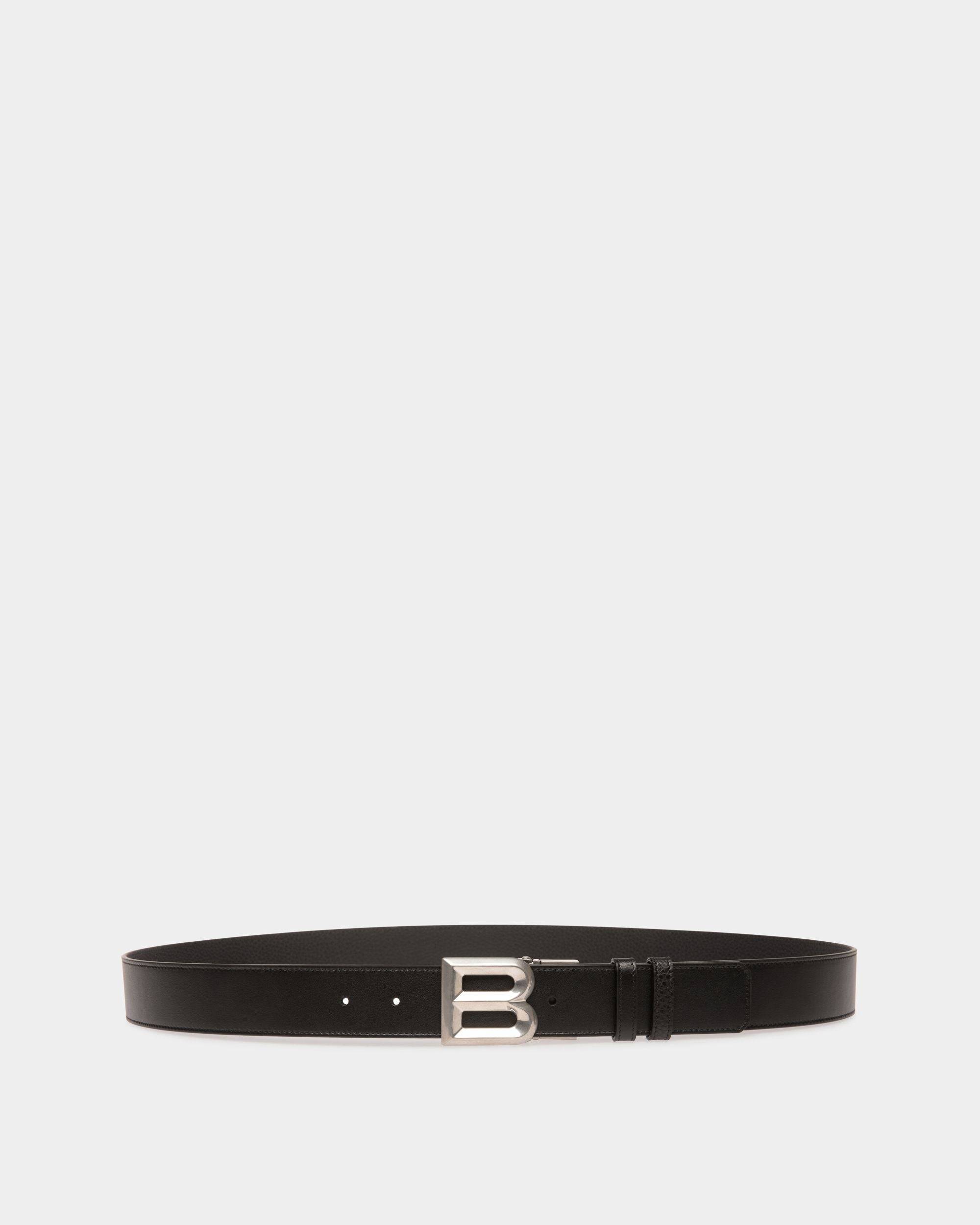 Men's B Bold 35mm Reversible And Adjustable Belt in Black Leather | Bally